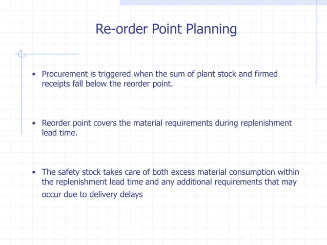Sap MRP materials requirements planning | PDF | Logistics | Business