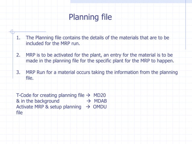 Sap MRP materials requirements planning | PDF | Logistics | Business