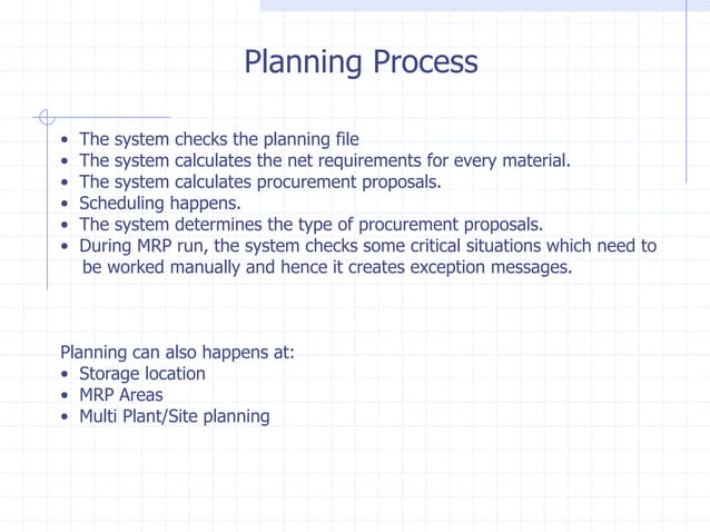 Sap MRP materials requirements planning | PDF | Logistics | Business