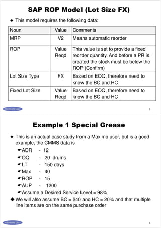 Sap mrp hb ex 2017 09 rev 4 | PDF