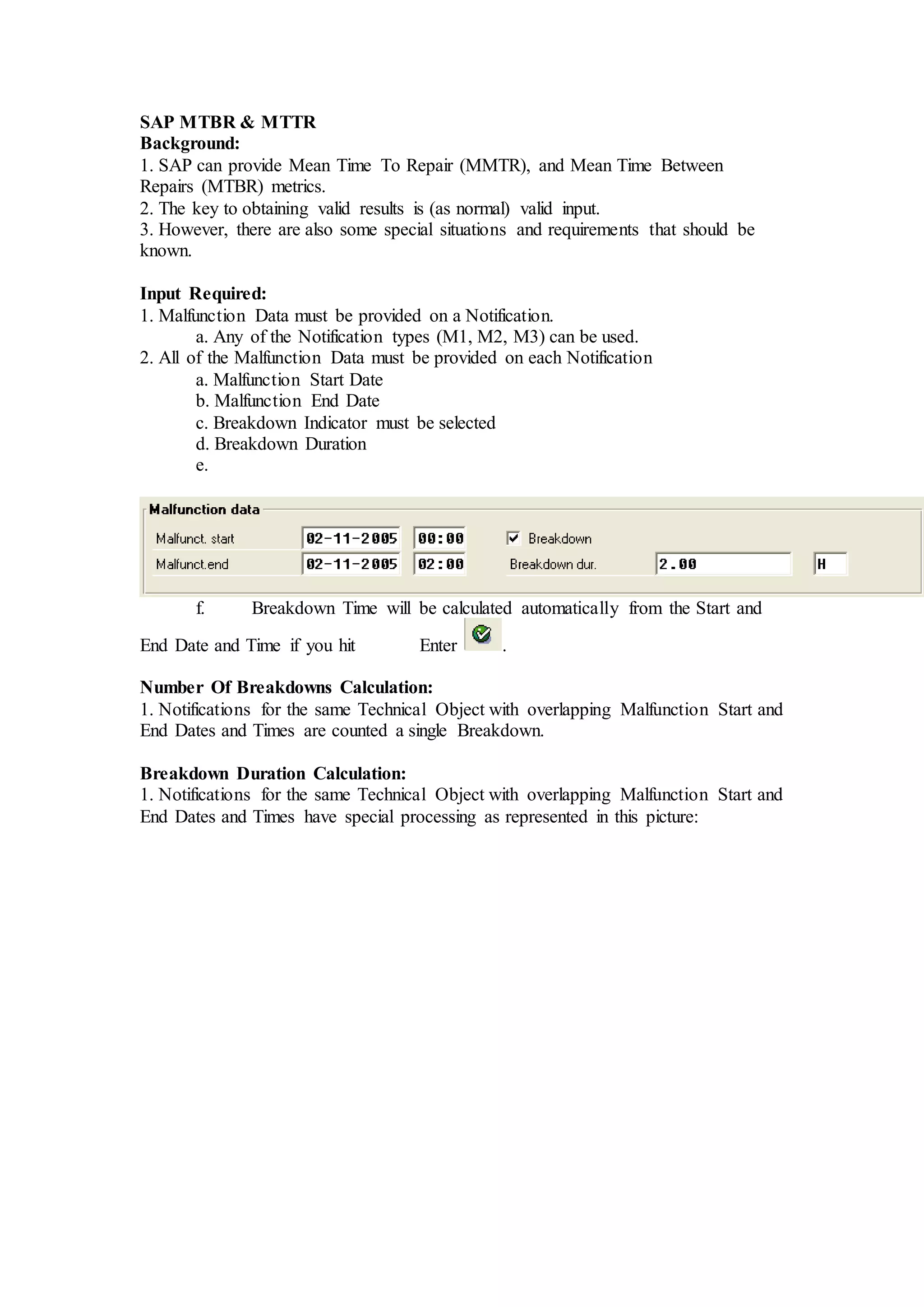 Sap mtbr | DOC