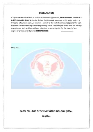 Sapna(ess) | DOCX | Business | Business and Finance