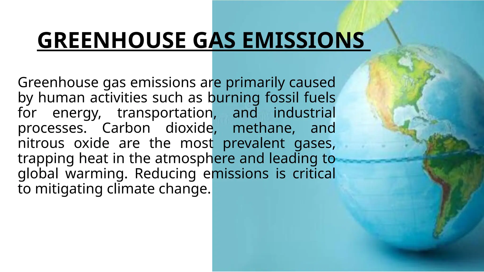 Source of climate change and their impacts | PPTX
