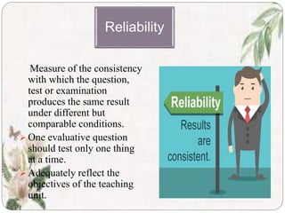 Measurement and evaluation | PPT
