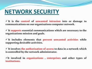 network security, group policy and firewalls | PPTX