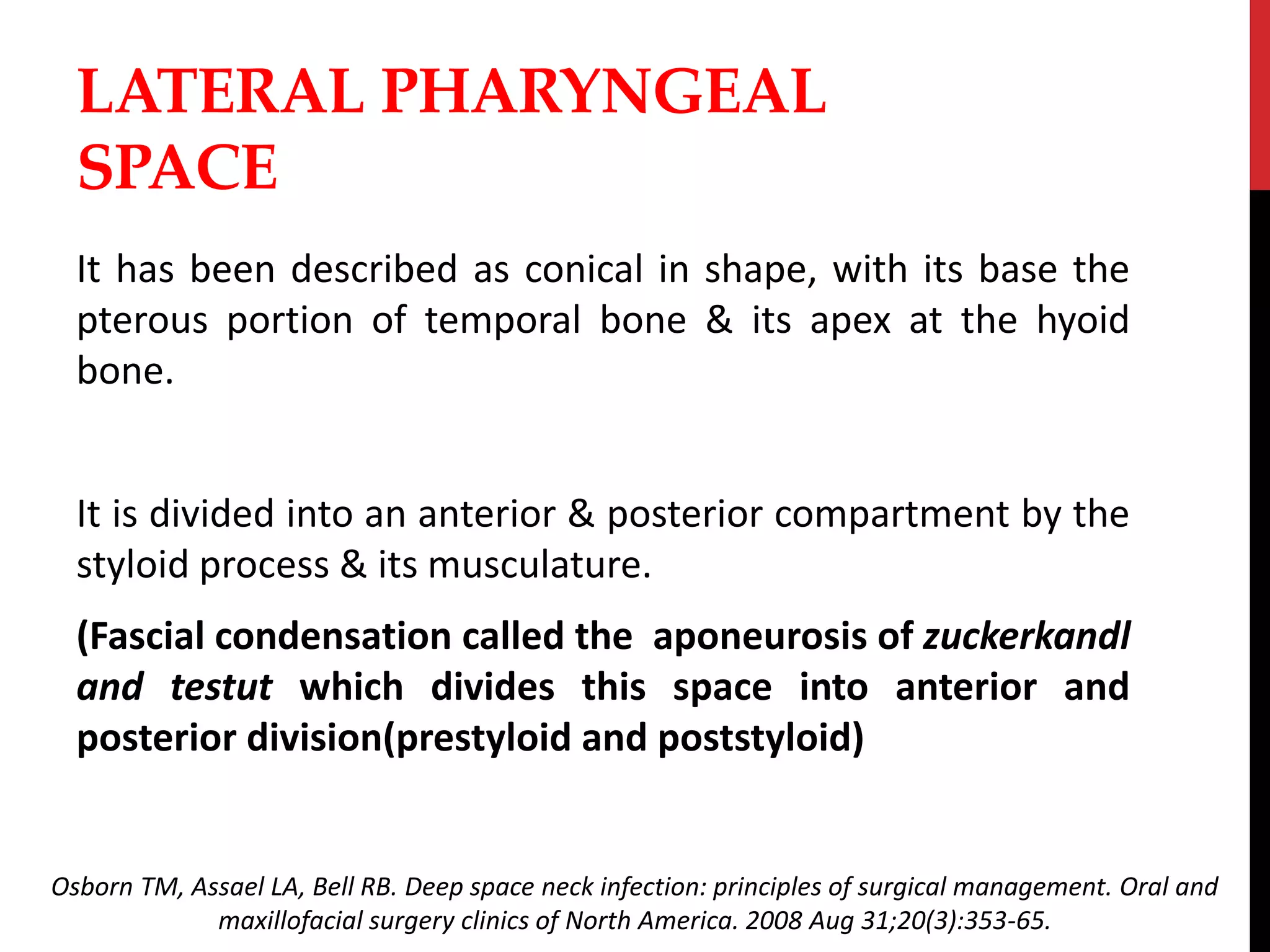 Deep space infections of Head and Neck | PPTX