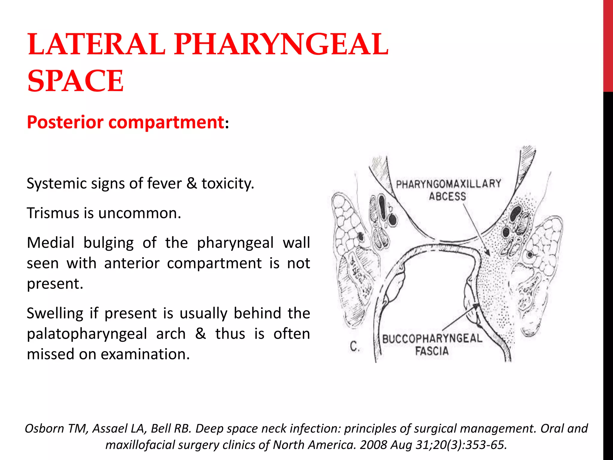 Deep space infections of Head and Neck | PPTX