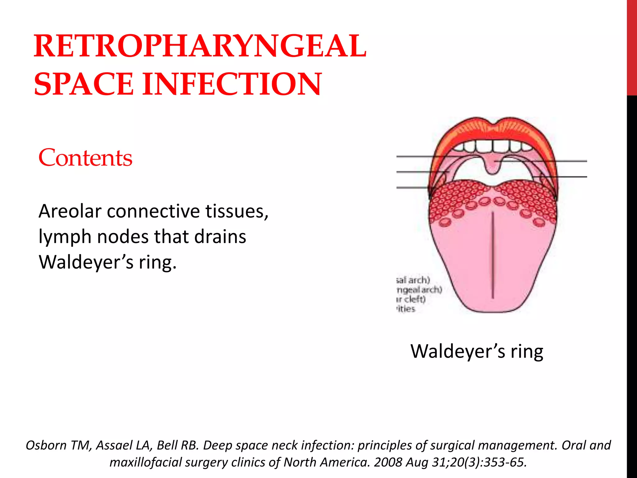 Deep space infections of Head and Neck | PPTX