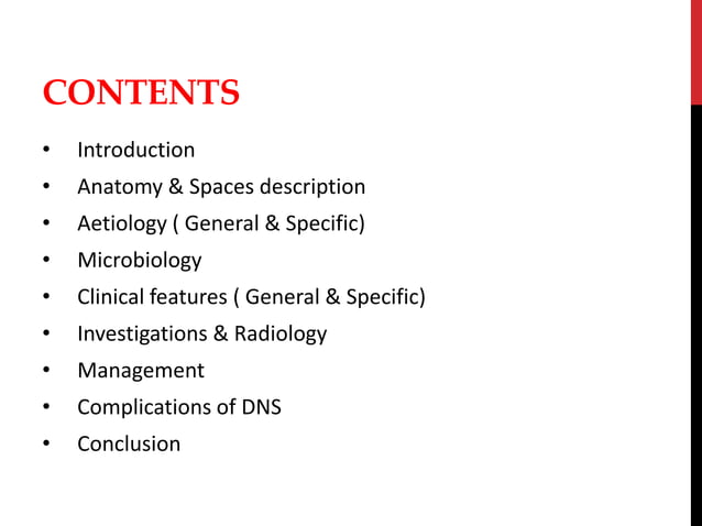 Deep space infections of Head and Neck | PPTX