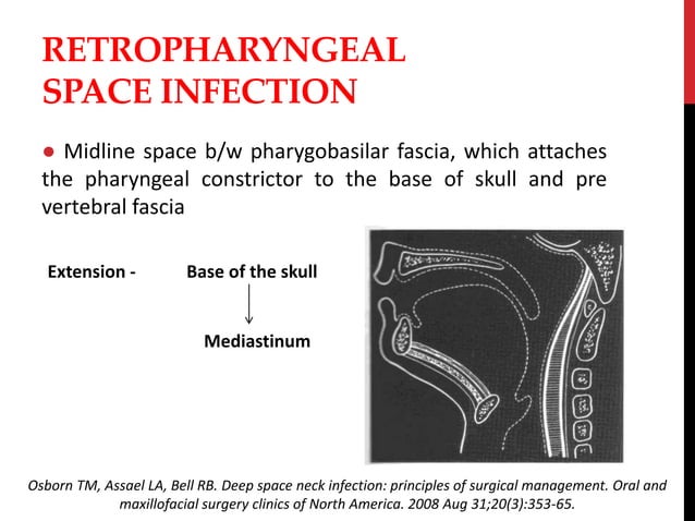 Deep space infections of Head and Neck | PPTX