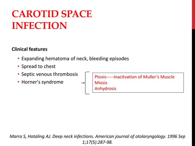 Deep space infections of Head and Neck | PPTX
