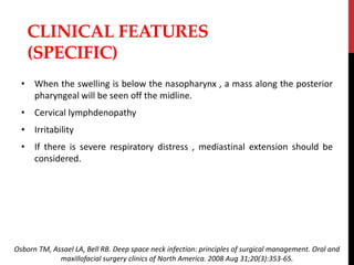 Deep space infections of Head and Neck | PPTX