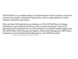SAP NetWeaver.ppt