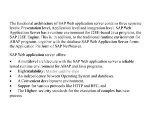 SAP NetWeaver.ppt