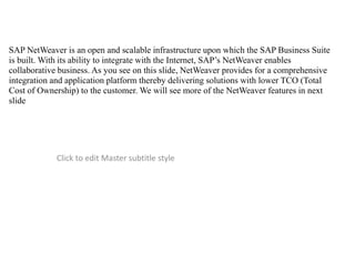 SAP NetWeaver.ppt