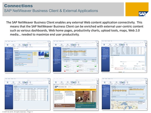 Sap net weaver business client introduction | PDF