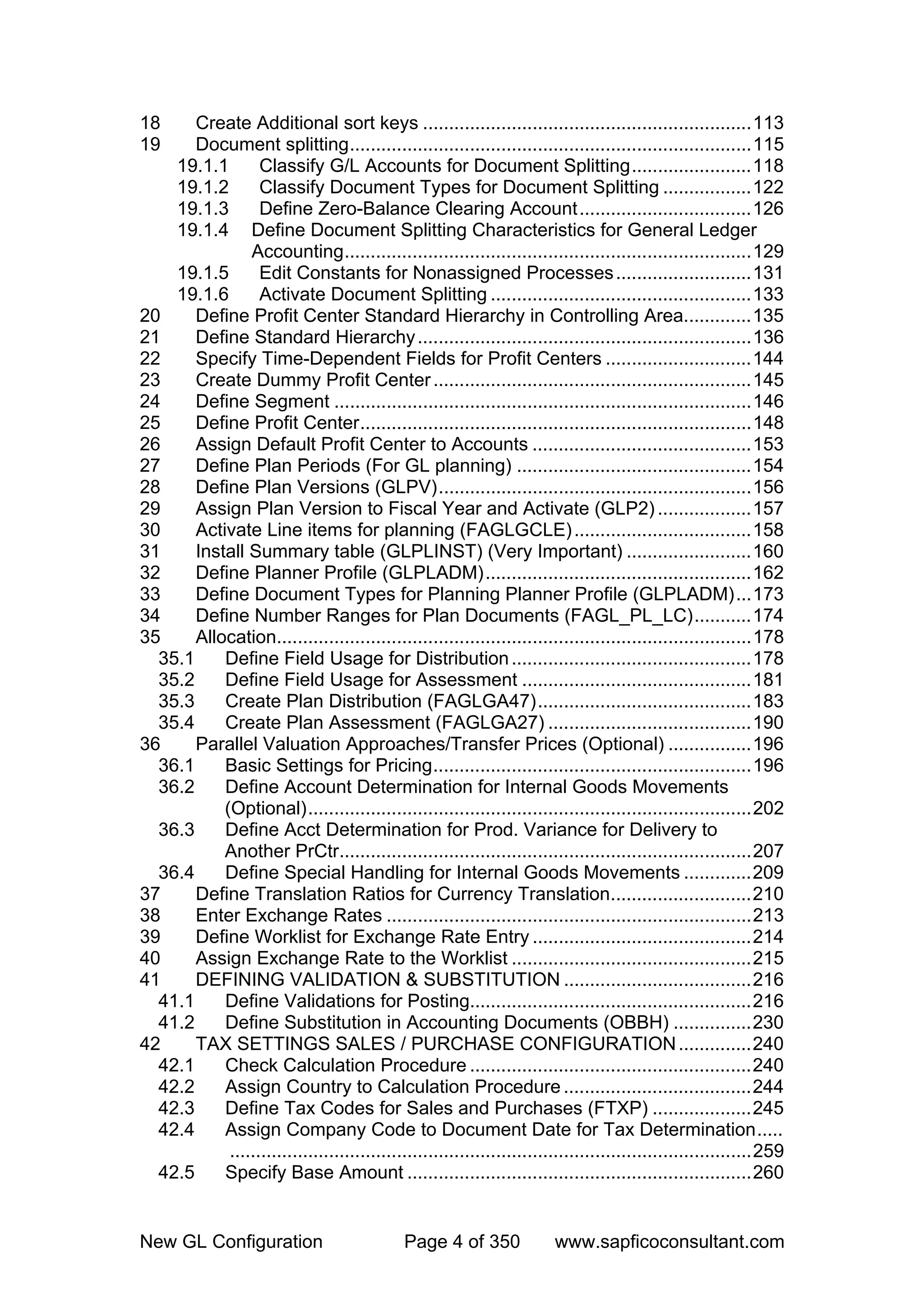 Sap New Gl Configuration Pdf Desktop Publishing Computer Software