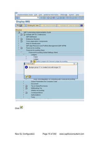 Sap new gl configuration | PDF