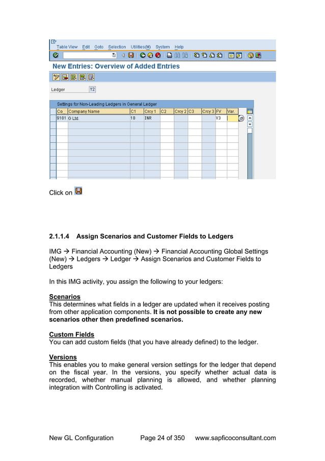 Sap new gl configuration | PDF | Desktop Publishing | Computer Software ...