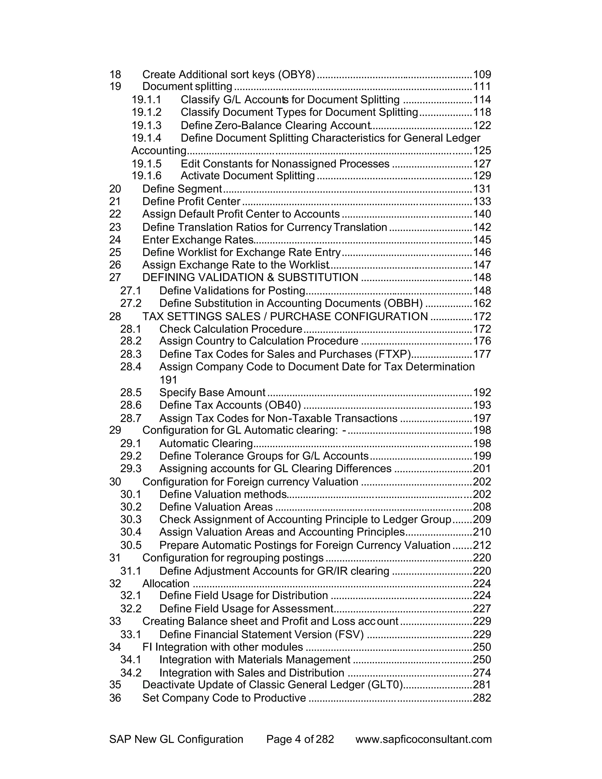 Sap new gl configuration how can you do in ecc | PDF