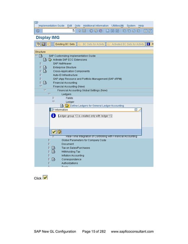 Sap new gl configuration how can you do in ecc | PDF