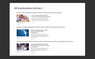 SAP University Alliances & SAP Next-Gen Holiday Card | PDF