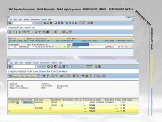 SAP – Non Stock Materials (NLAG) | PPTX