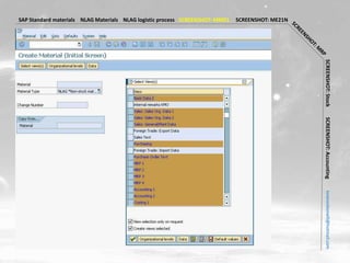 SAP – Non Stock Materials (NLAG) | PPTX