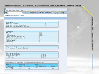 SAP – Non Stock Materials (NLAG) | PPTX