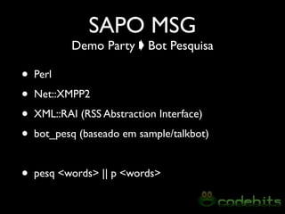 SAPO Messenger | PDF