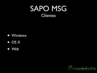 SAPO Messenger | PDF