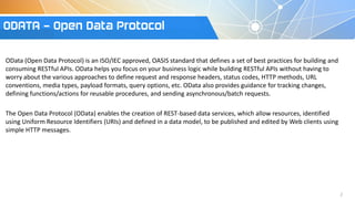 SAP ODATA Overview & Guidelines | PDF