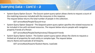 SAP ODATA Overview & Guidelines | PDF
