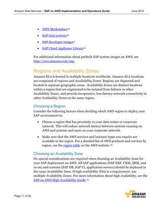Sap on aws_implementation_guide | PDF