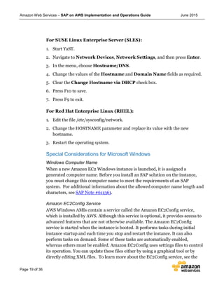 Sap on aws_implementation_guide | PDF