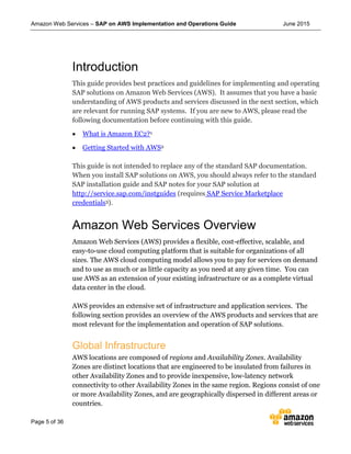 Sap on aws_implementation_guide | PDF