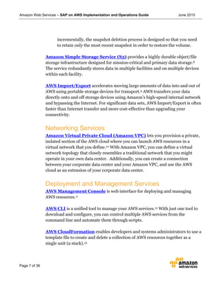 Sap on aws_implementation_guide | PDF