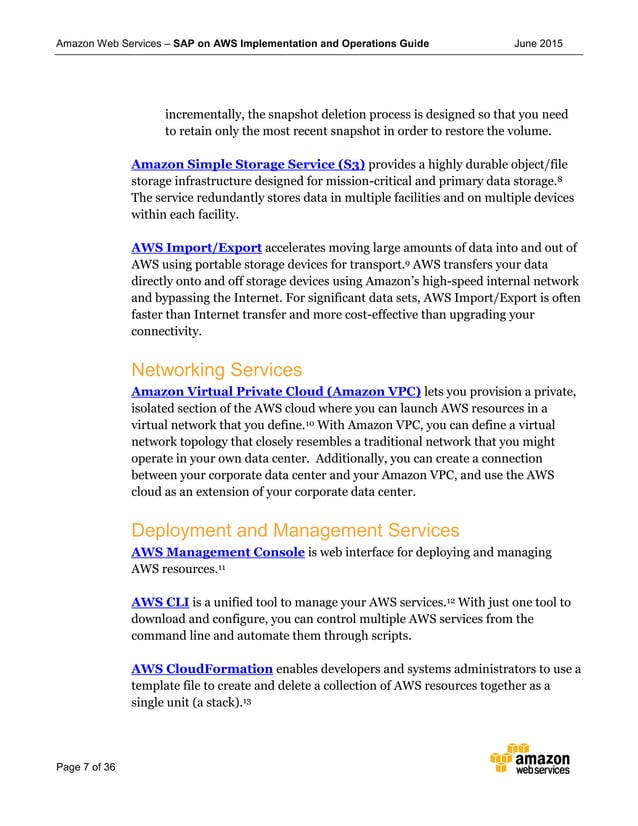Sap on aws_implementation_guide | PDF