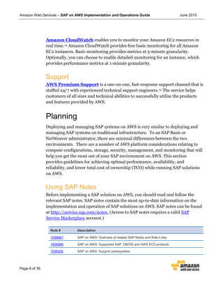 Sap on aws_implementation_guide | PDF