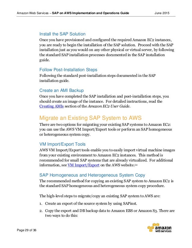 Sap on aws_implementation_guide
