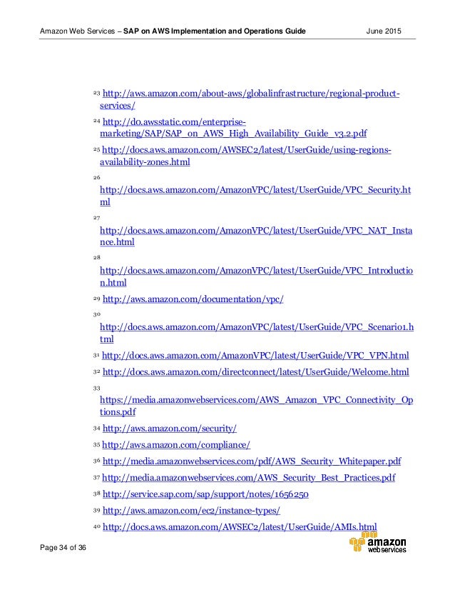 Sap on aws_implementation_guide