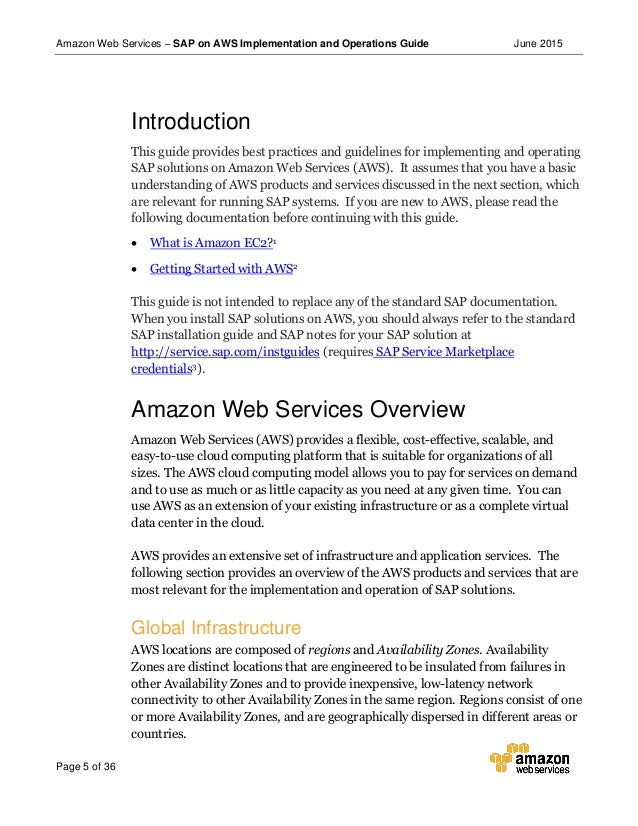 Sap on aws_implementation_guide