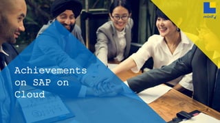 Running SAP workloads on AWS -Minfy Technologies | PPTX