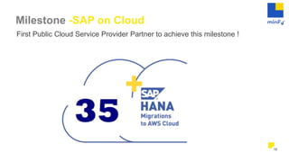 Running SAP workloads on AWS -Minfy Technologies | PPTX