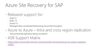 SAP on Microsoft Azure - August 2018 Edition | PDF | Cloud Computing | Internet