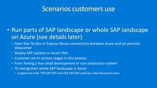 Sap on azure airlift architecture (2) | PPTX | Cloud Computing | Internet