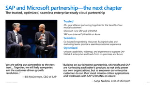 SAP on Azure Technical Pitch Deck | PPTX