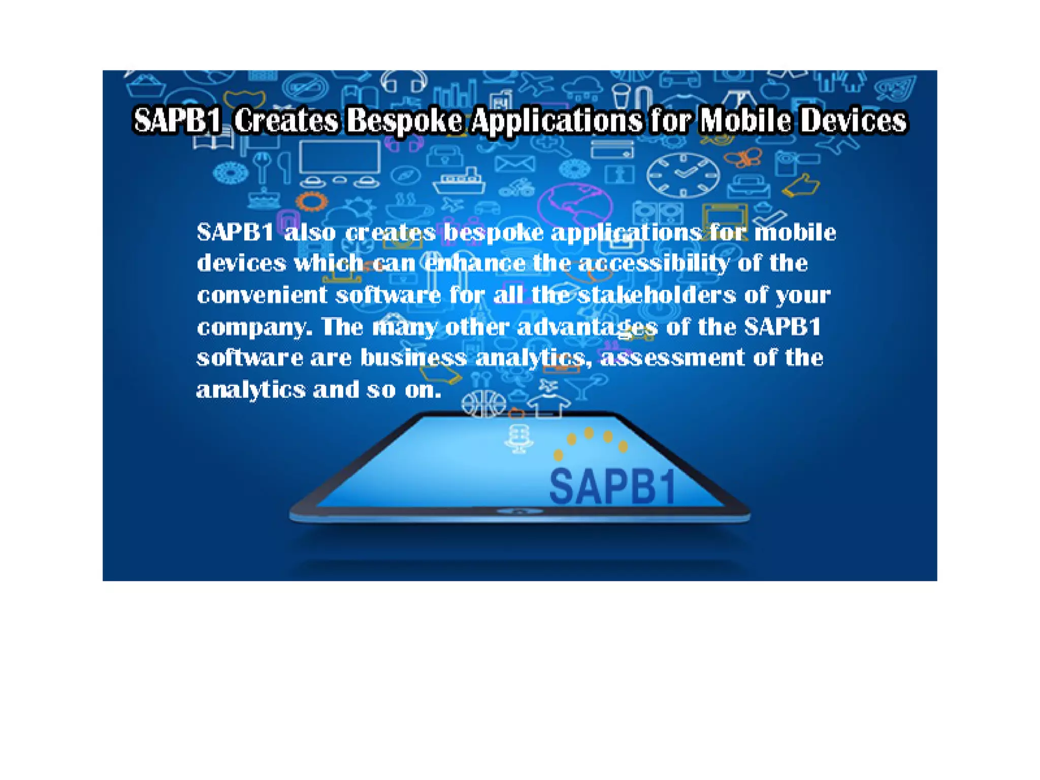 Sap one | PPT