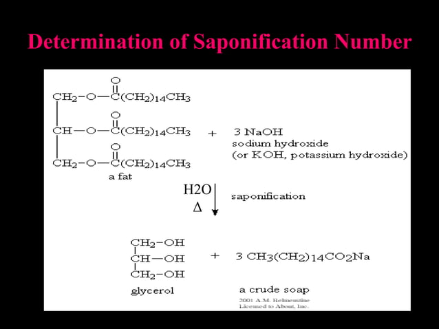 Saponification number.ppt