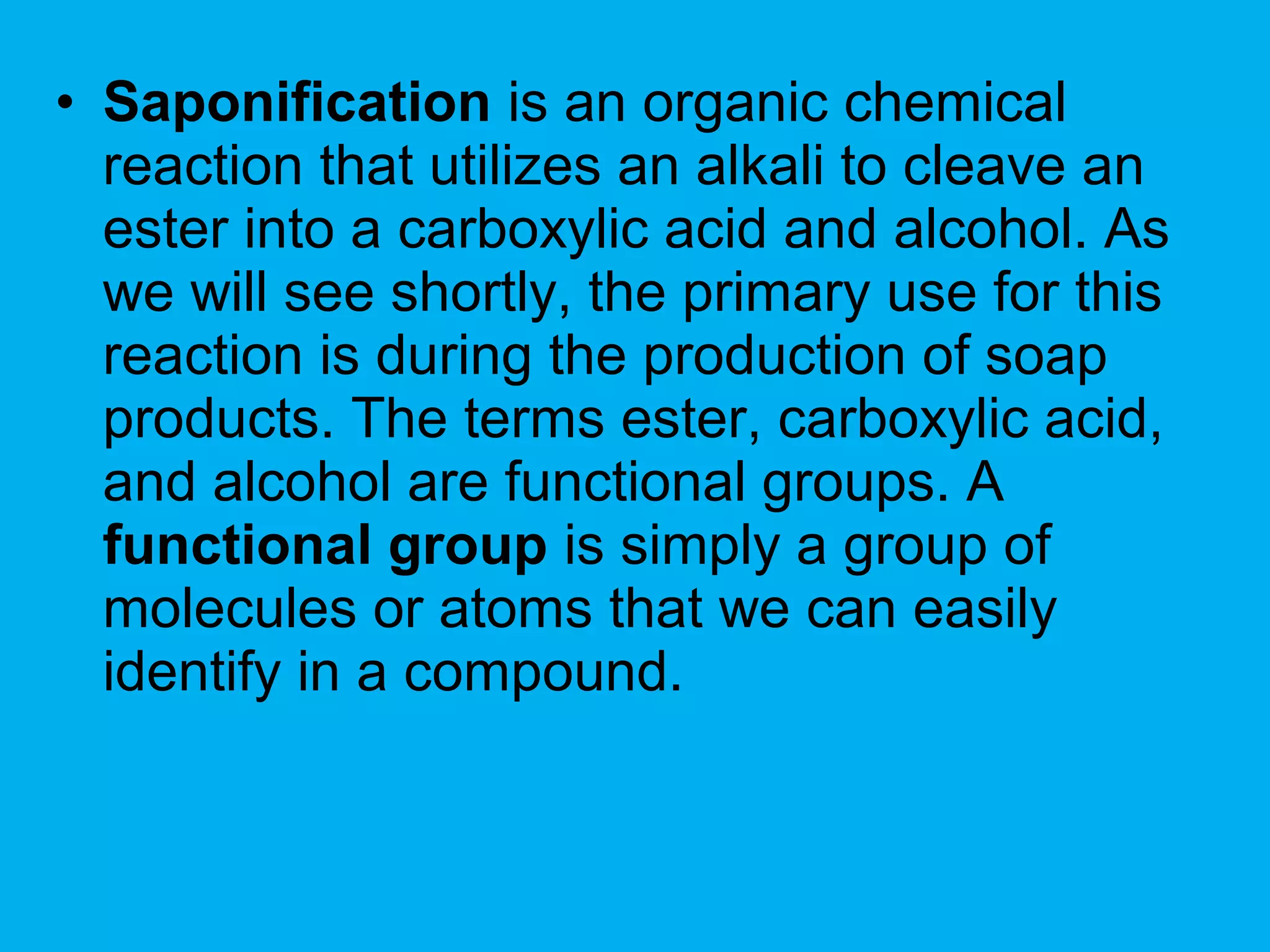 Saponification vbei | PPT